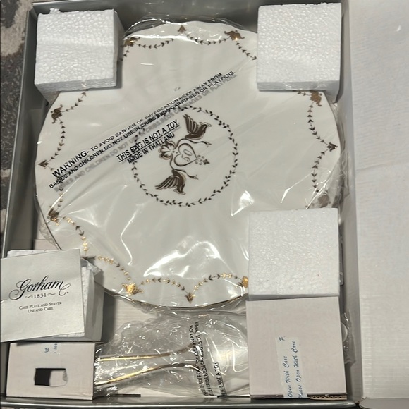 Gorham | Kitchen | Gorham White And Gold Kitchen Tool Set 5th ...